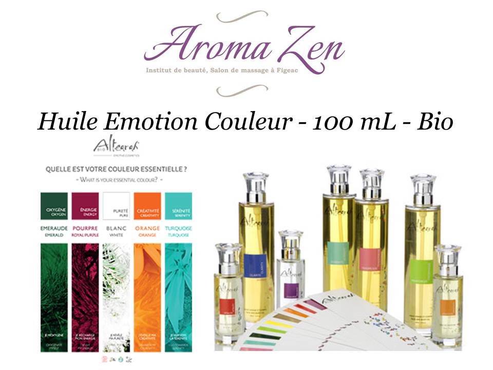 HUILE Émotion Couleur ALTEARAH - Aroma Zen Figeac